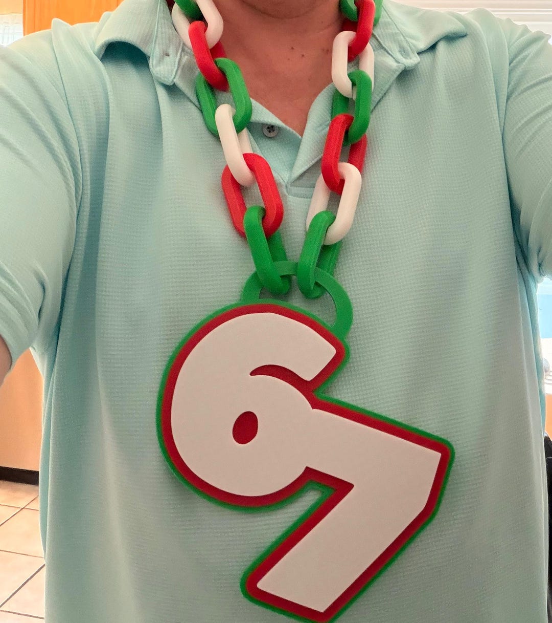 Buy Adult Sized 6-7 Hype Chain | Funny Christmas Gift | Kids Will Think ...