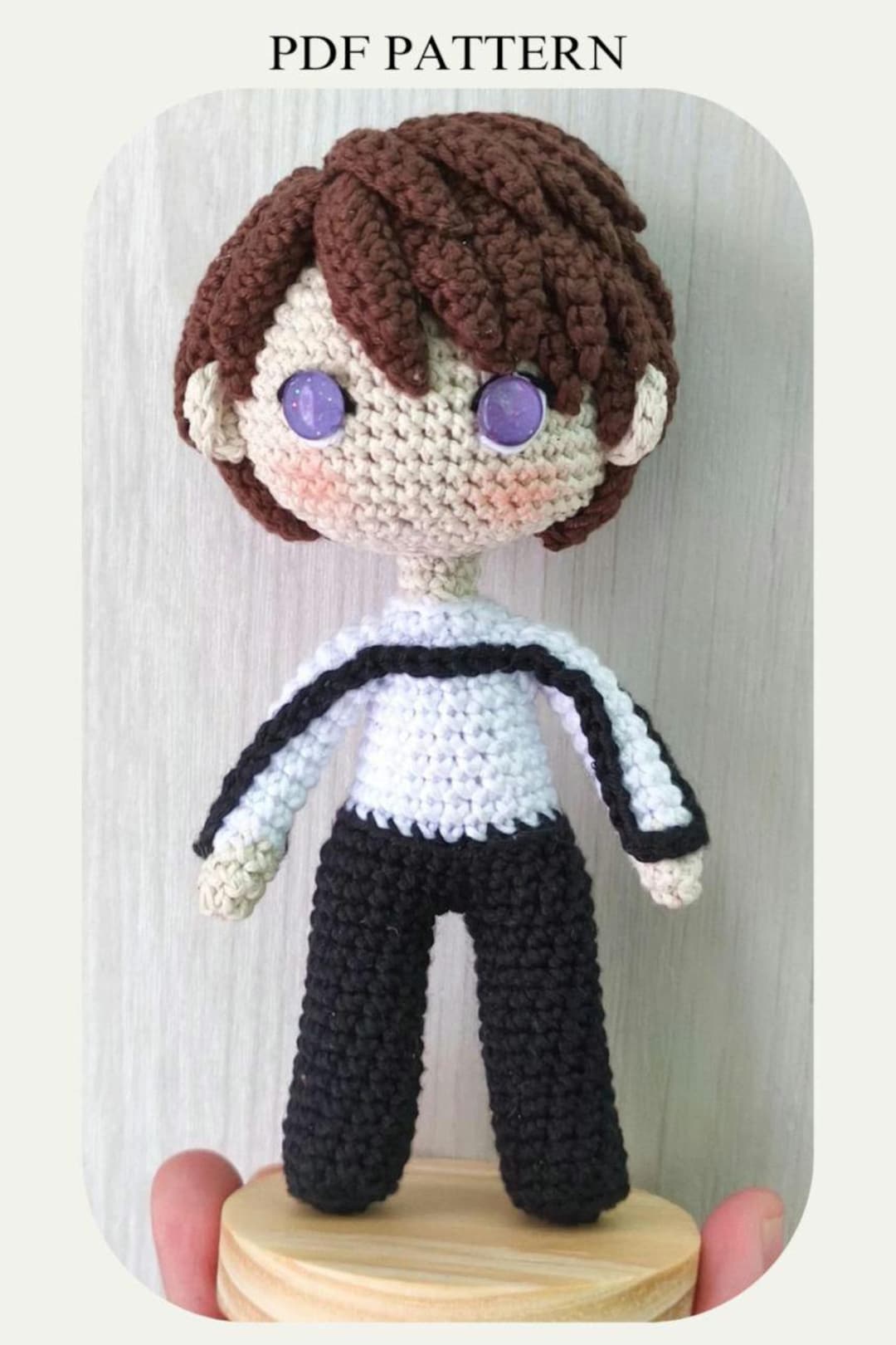 Pattern Caleb Love and Deepspace Plushie Amigurumi Crochet Doll - Etsy