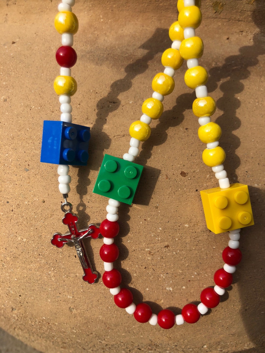Lego Inspired Rosary for Catholic First Communion for Boys & Girls - Etsy