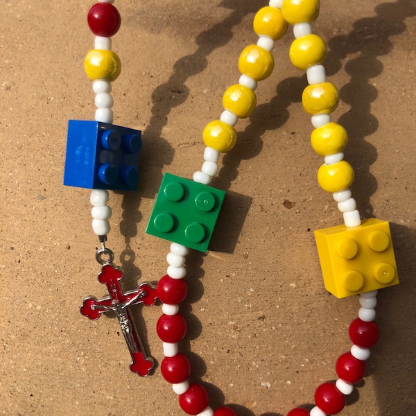 First Communion Rosary - Etsy