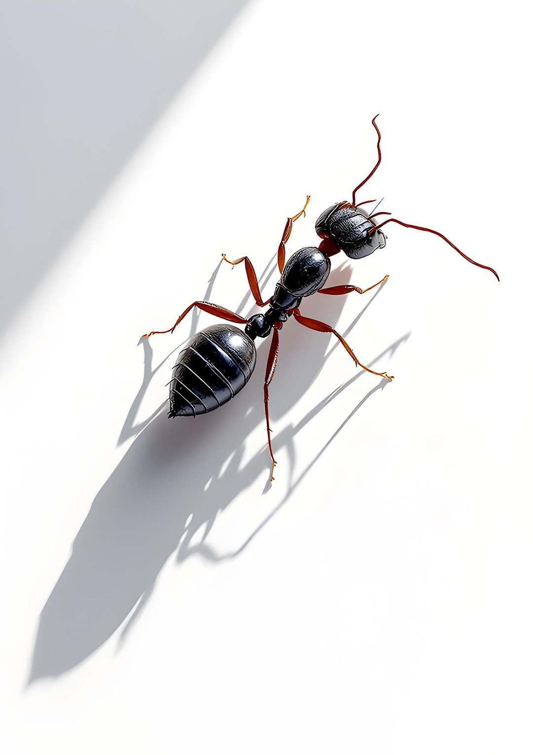 3D ANT Insect, Modern Wall Art, Ant Print, 3D Perspective Wall Art ...