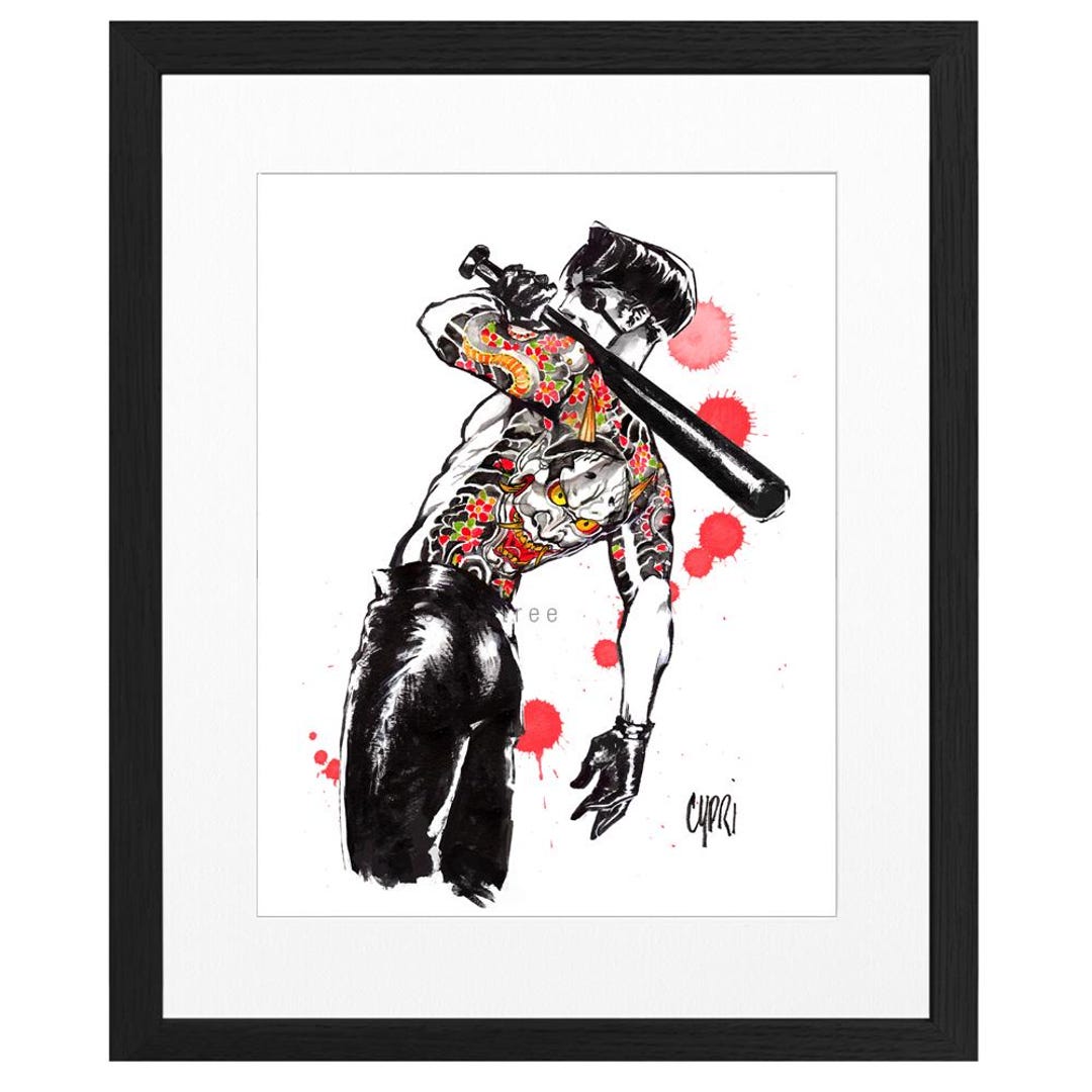 Yakuza: Mad Dog of Shimano Print - Etsy