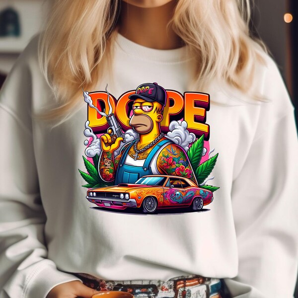 The Simpsons Weed - Etsy