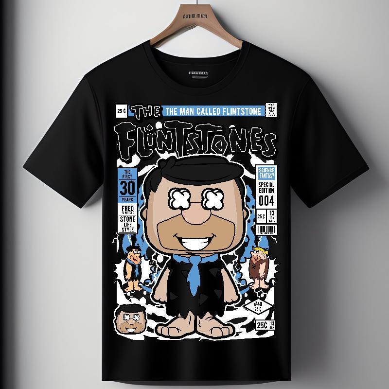 Funko T-shirt PNG Bundle: Cartoon Character Designs (digital Download ...