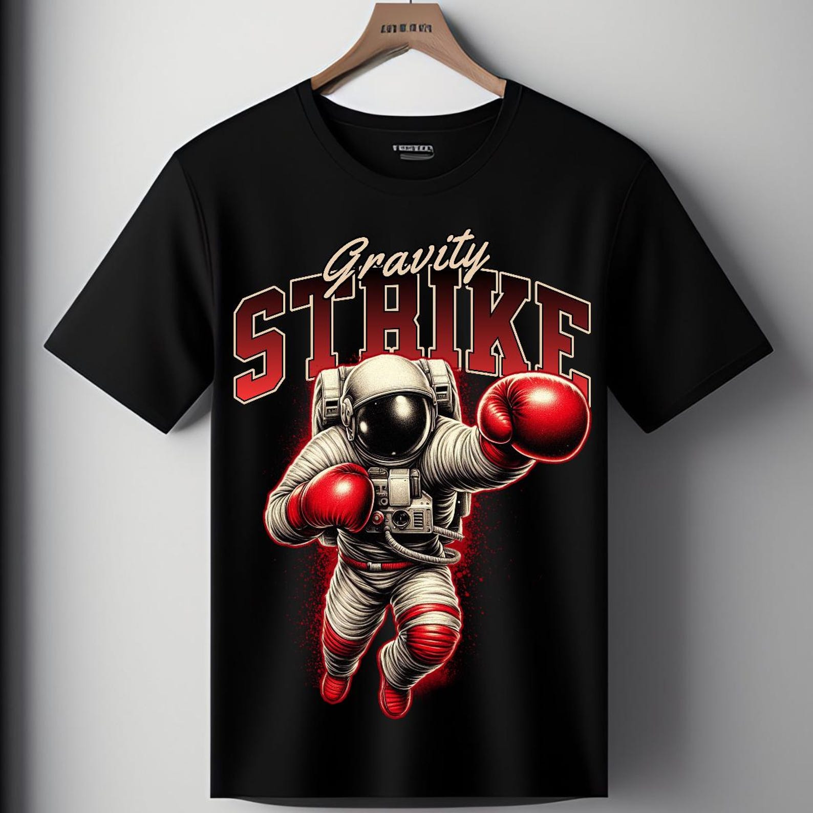 Strike Boxing PNG: Urban Streetwear T-shirt Design (digital Download ...