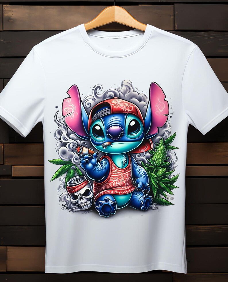 Baby Snitch File | Smoking Cartoon Character Design | 420 Style Art ...