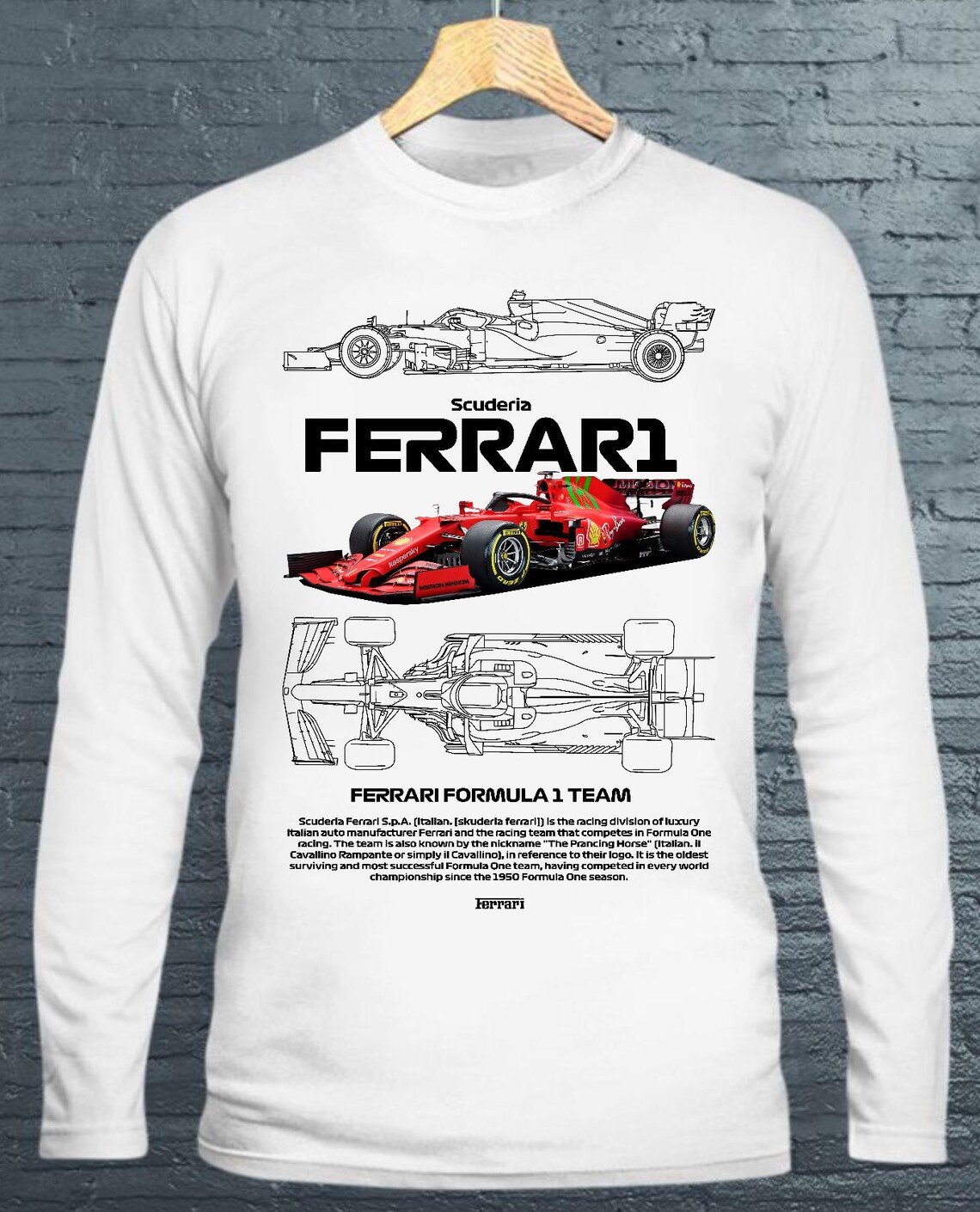 Ferrari F1 PNG Digital Download (2) Files | High-resolution File for ...