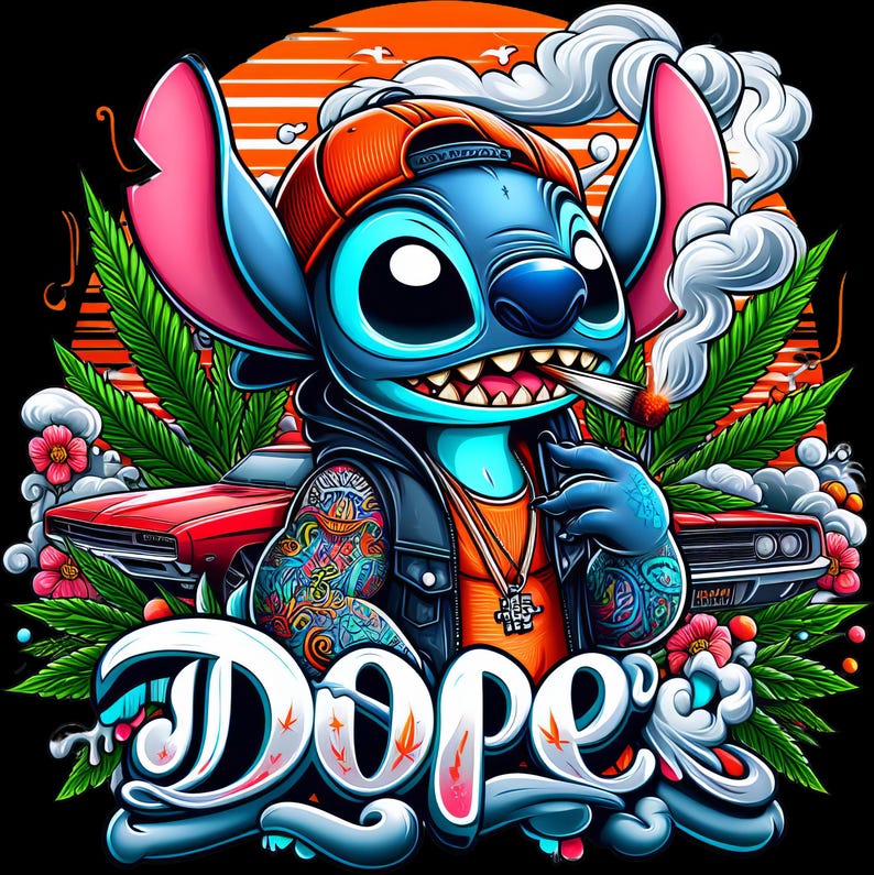 Snitch Weed PNG File | Dope 420 Streetwear Cartoon Design | Urban Wear ...