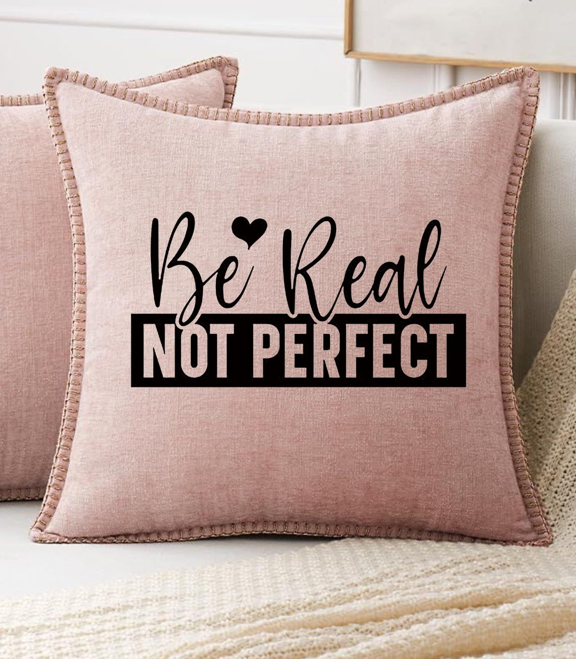 Be Real, Not Perfect - Unisex T-shirt Digital Vector & PNG Files for ...
