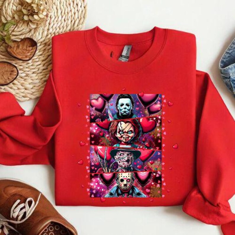 Valentine’s Horror Anime PNG File | Halloween Theme Scary Movie ...