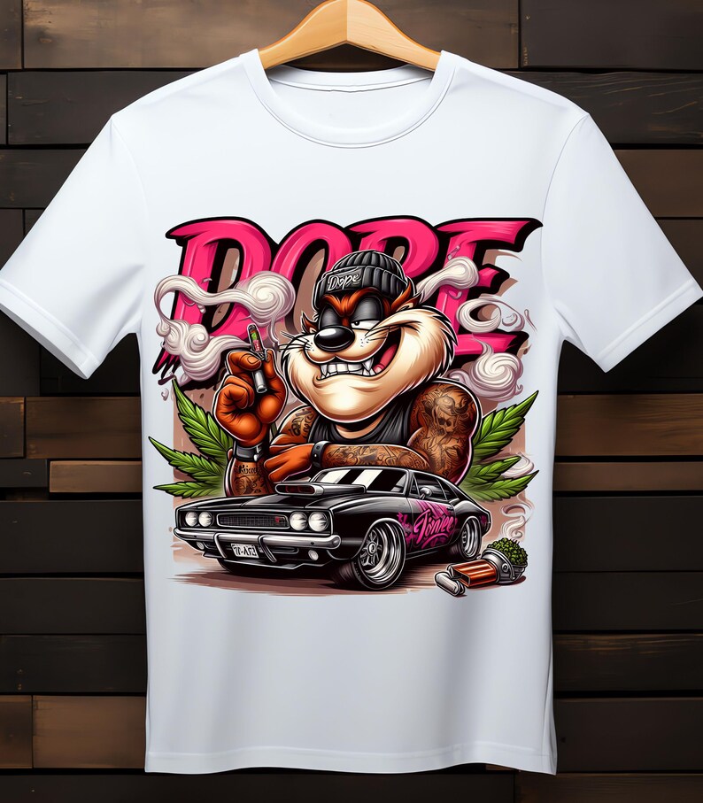 PNG File Dope Weed File Men Cartoon Design Digital Prints T-shirt ...