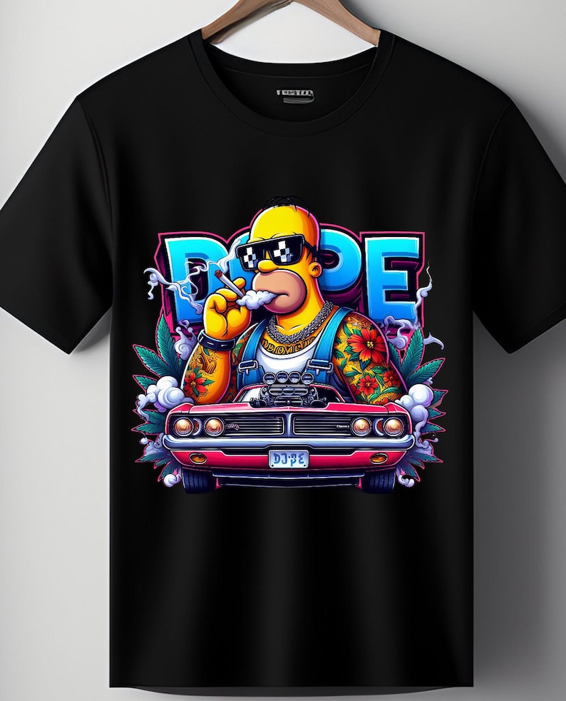 Homer Simpson Weed PNG File | Dope the Simpsons Cartoon Design 420 ...