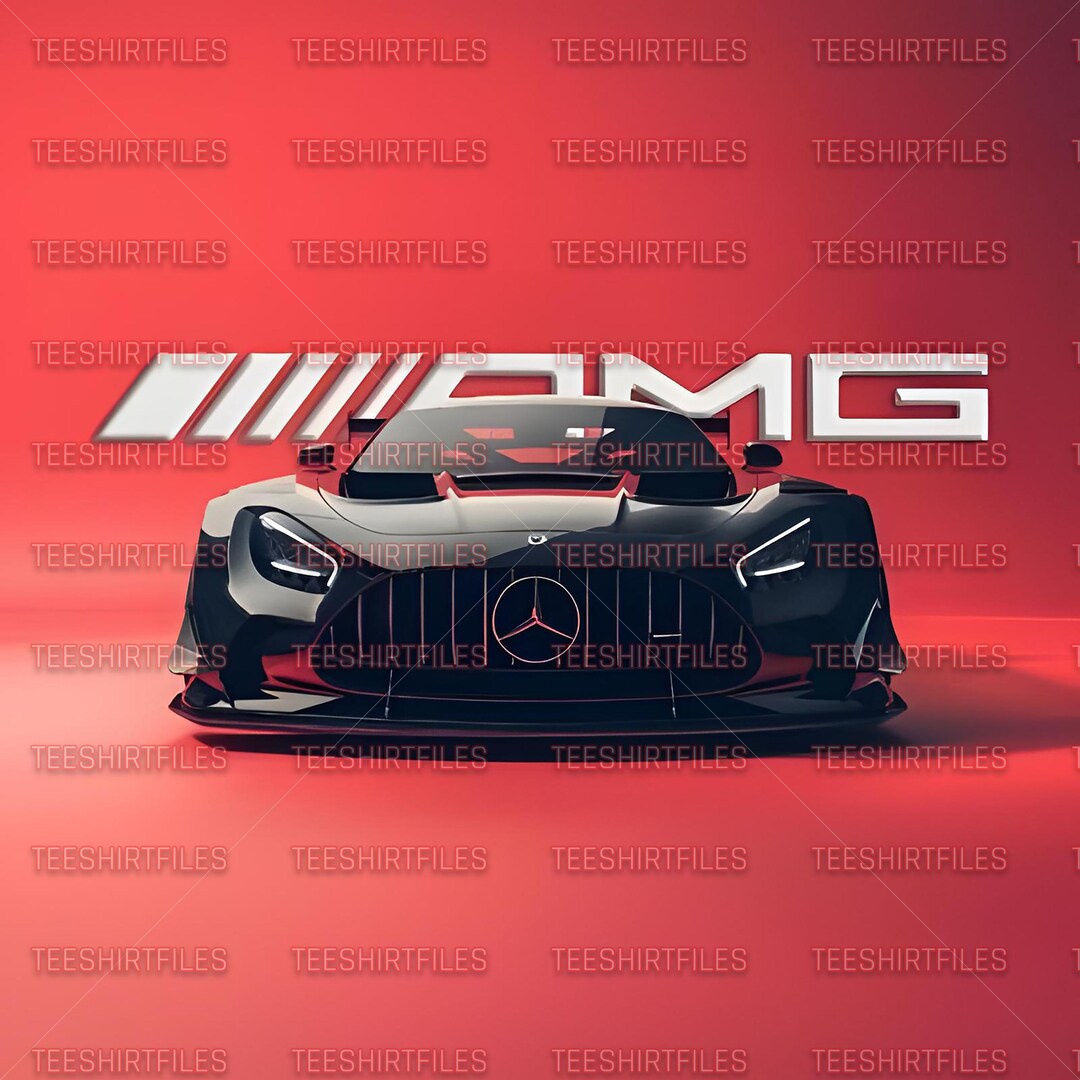2 Mercedes-benz AMG Car Designs PNG & JPG Bundle – High-res Digital ...