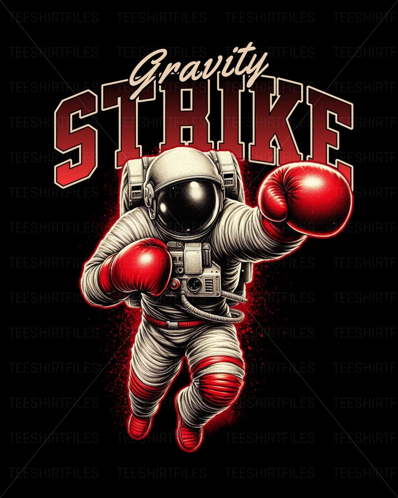 Strike Boxing PNG File | Urban Streetwear T-shirt Design | 300 DPI Transparent Sublimation ...