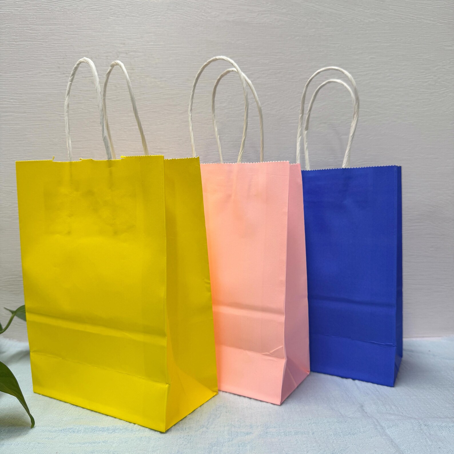 Party Paper Bags, Kraft Paper Gift Bags, Paper Party Bags With Handles ...
