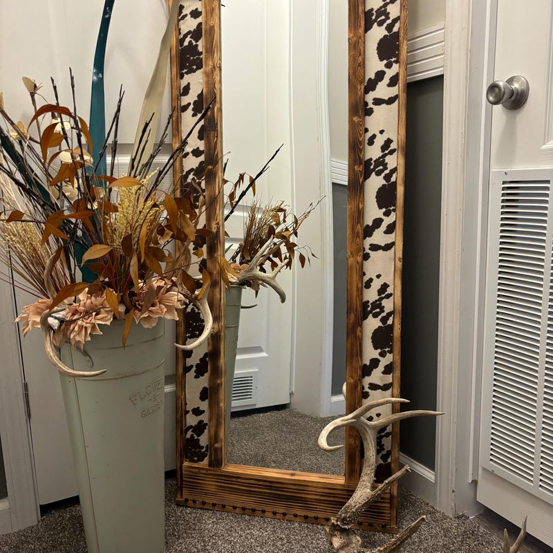 Rustic Mirror - Etsy