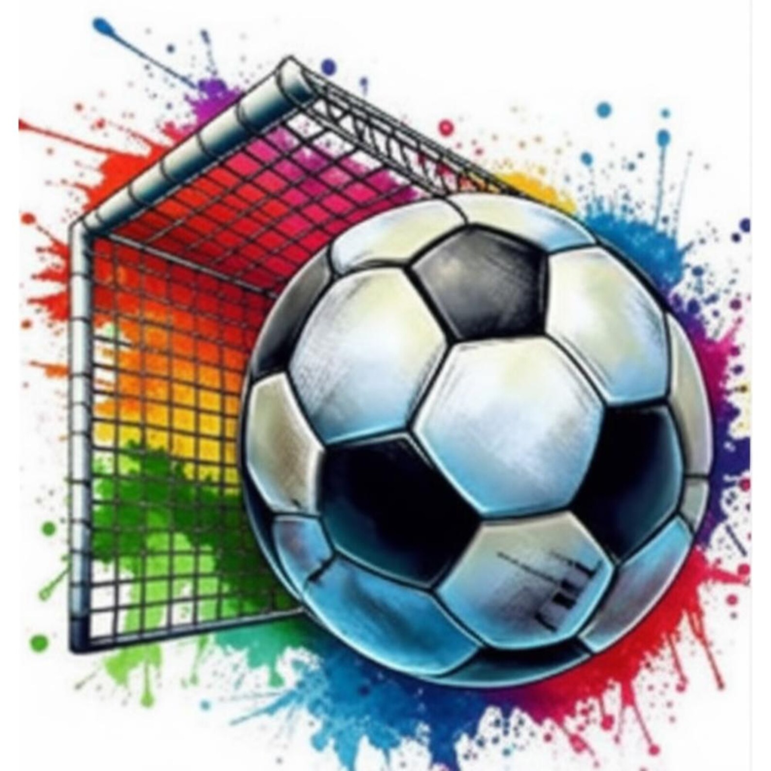 12 "watercolor Football Clipart PNG Bundle | Soccer Clipart Pack | Hand ...