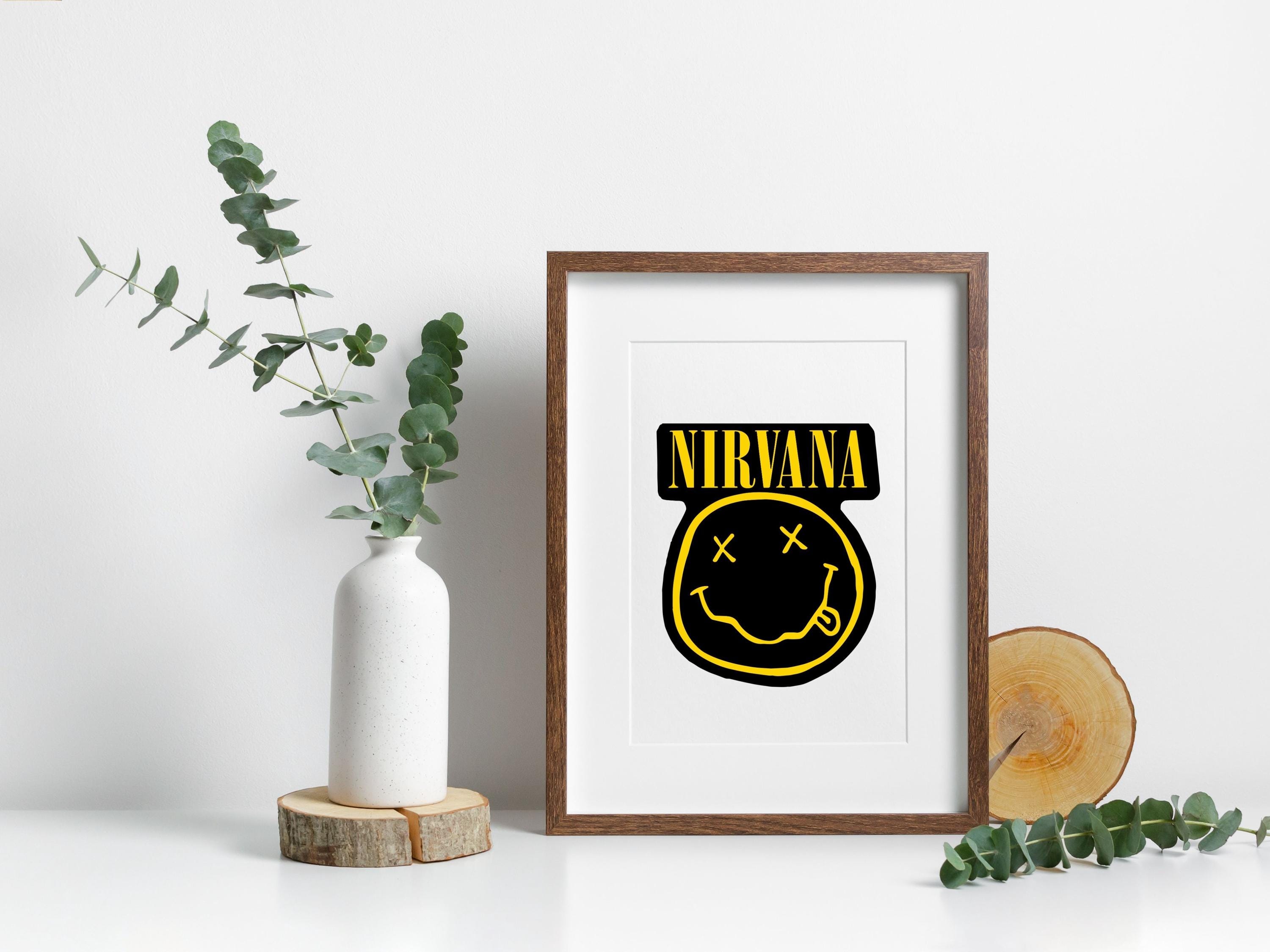 Nirvana Svg Png, Digital File, SVG, Nirvana PNG, JPG, Eps, Dfx, Cricut ...