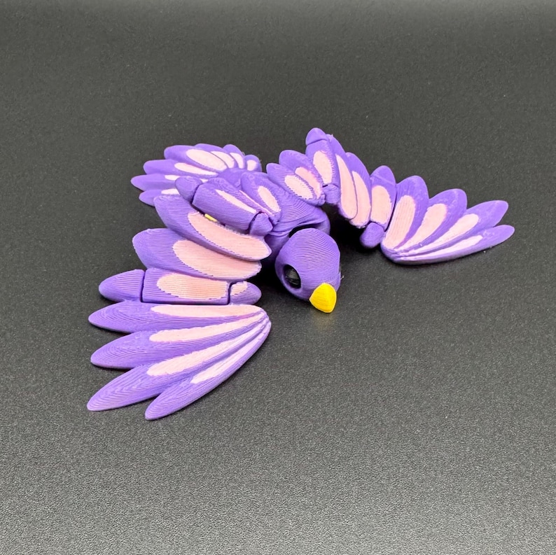 3D Articulated Bird - Etsy