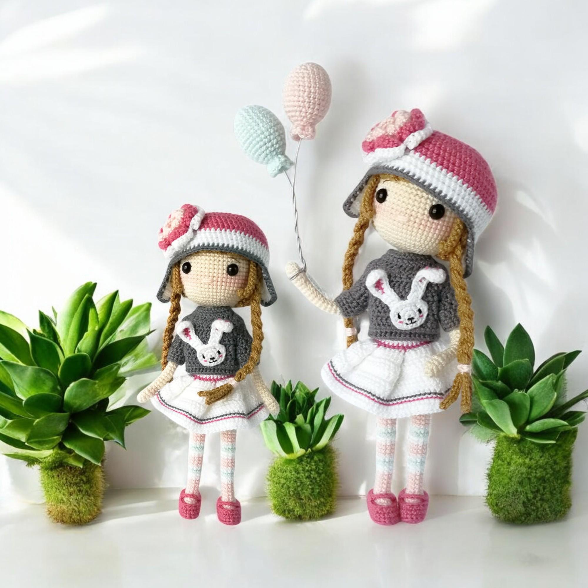 Amigurumi Chloe Doll Crochet Pattern, Handmade Crochet Chloe Doll ...