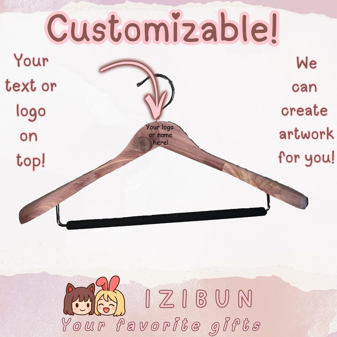 American Red Cedar Suit Hanger – Engraved With Personalization ...