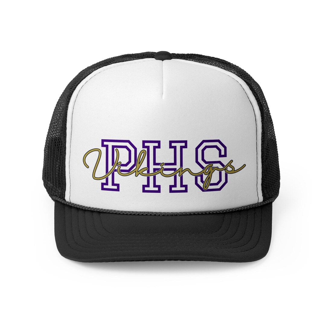 PHS Vikings Trucker Hat, Puyallup High School, Puyallup Viking Swag ...