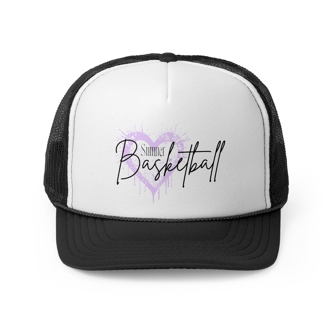 Sumner Basketball Heart Trucker Cap, Sumner Spartan Hat, Sumner ...