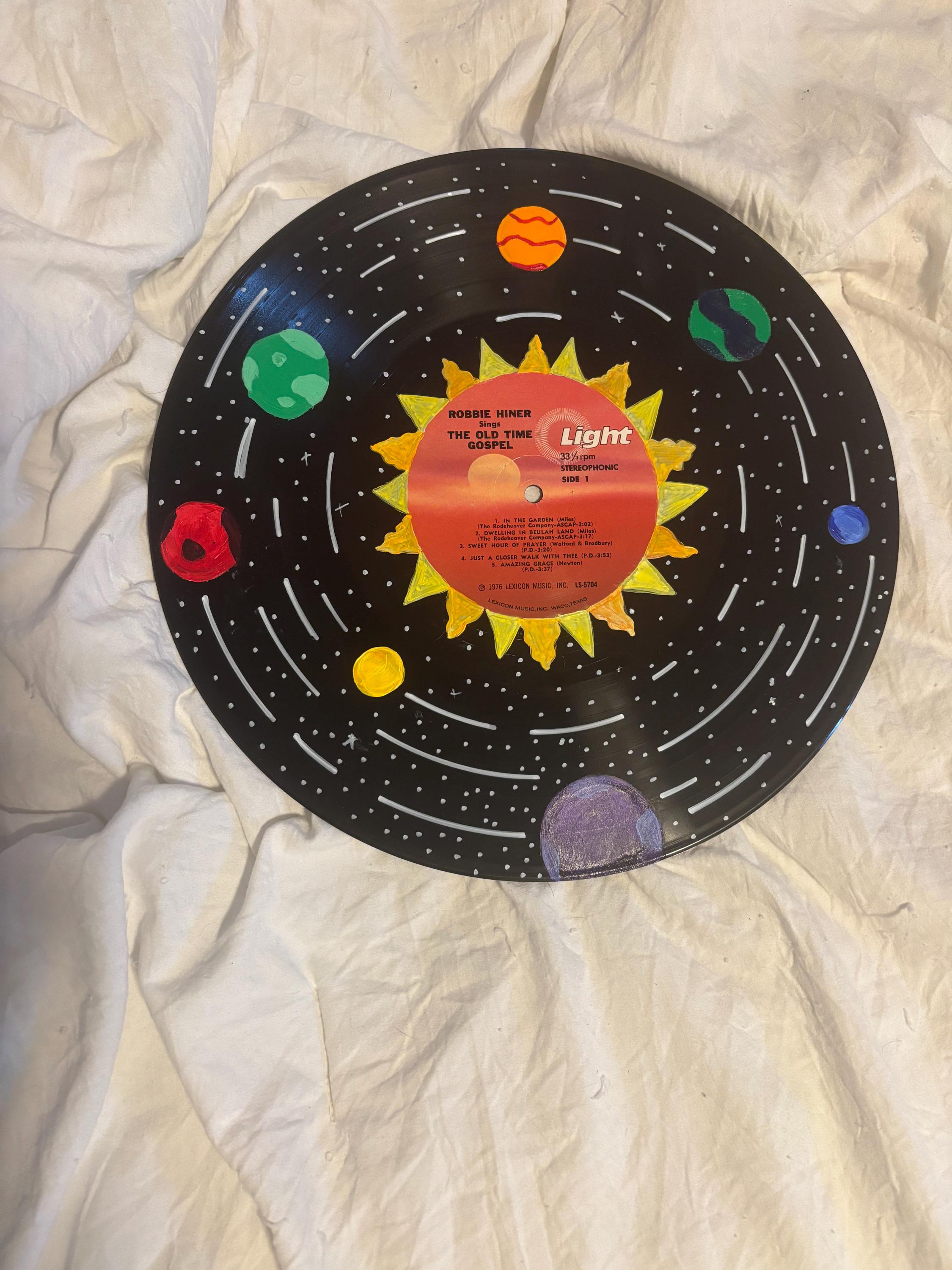 Hand Painted Vinyl Records - Etsy