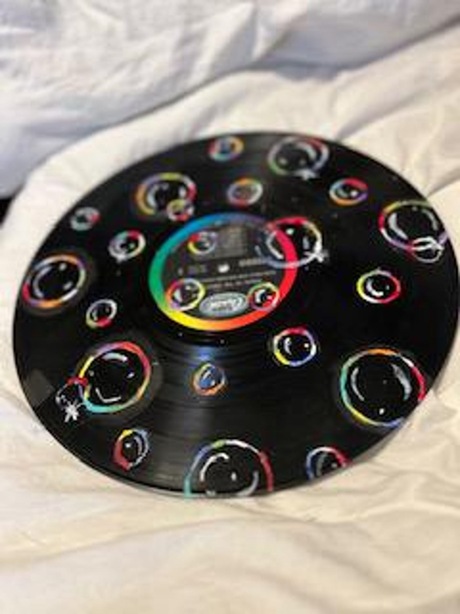 Hand Painted Vinyl Records - Etsy