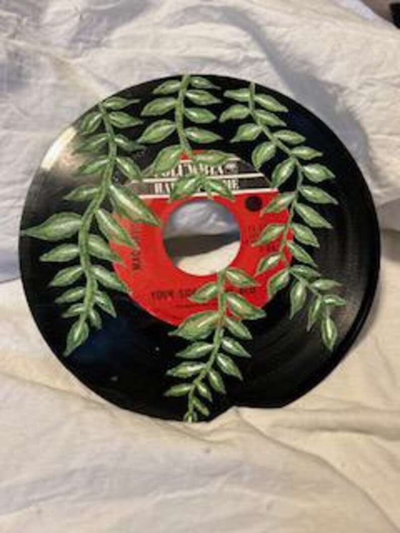 Hand Painted Vinyl Records - Etsy