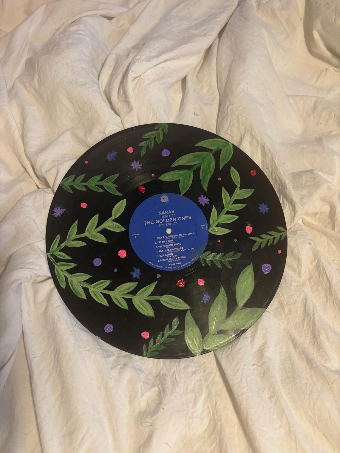 Hand Painted Vinyl Records - Etsy