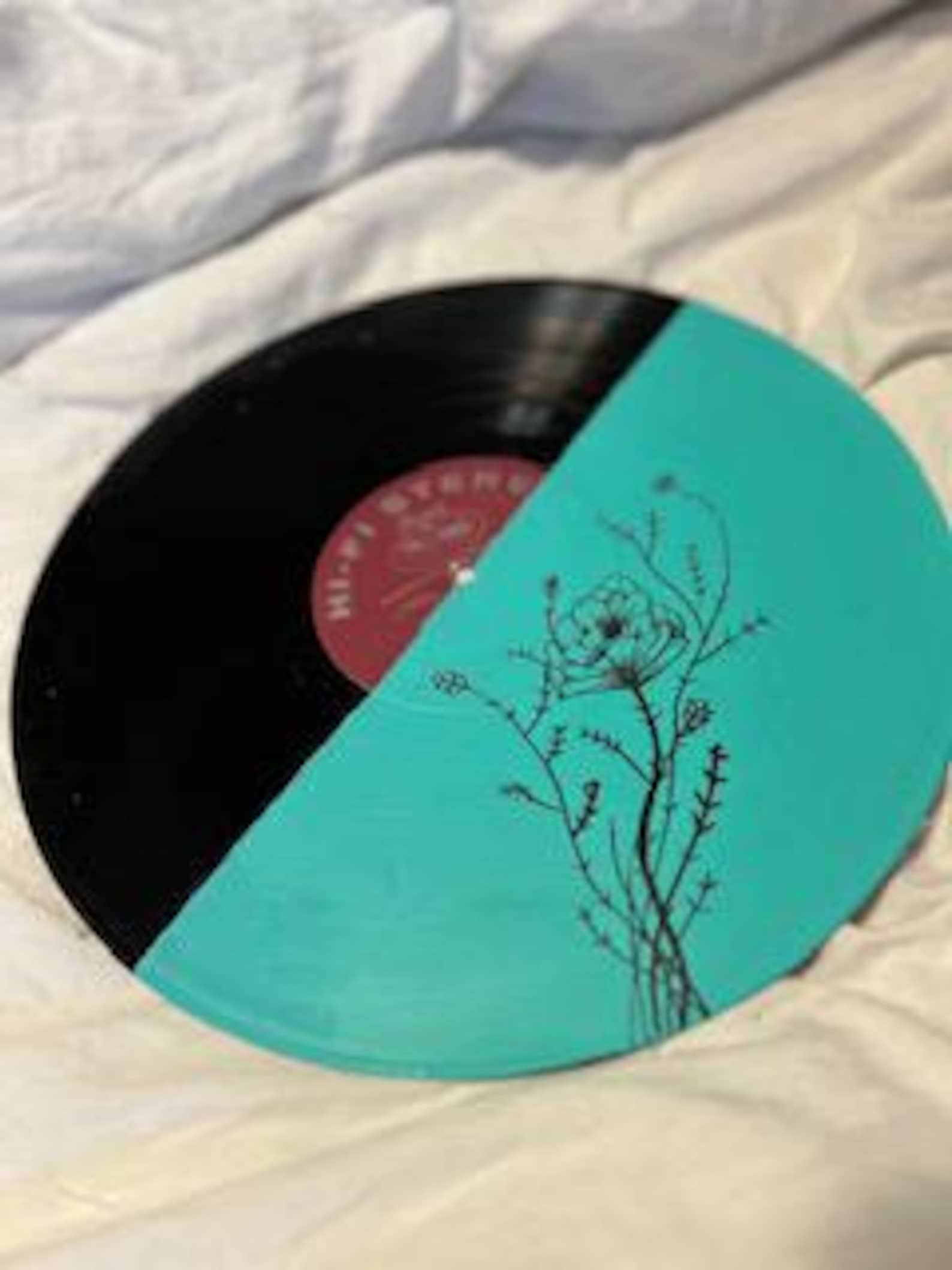 Hand Painted Vinyl Records - Etsy