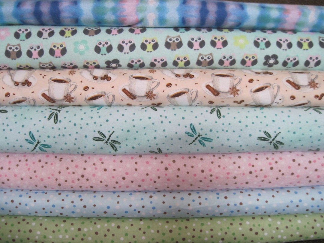 Snuggle Flannel Fabric - Etsy