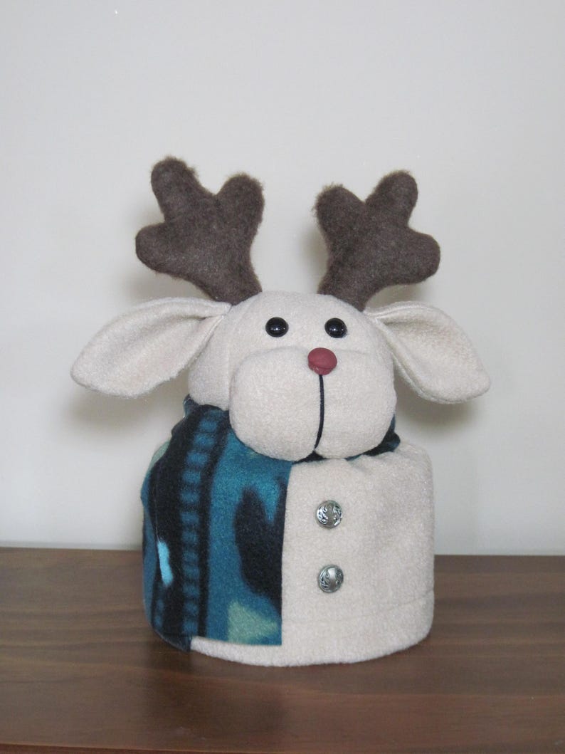 Reindeer Toilet Paper Roll Cover - Etsy
