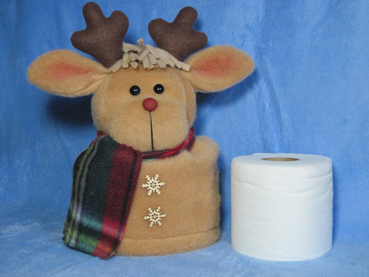 Reindeer Pattern: "reindeertoilet Paper Roll Cover" - #477 - Etsy