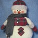 Snowman PATTERN: snowman Draft Stopper 662 - Etsy