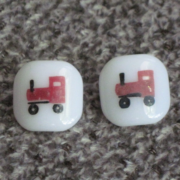 Tractor Buttons - Etsy