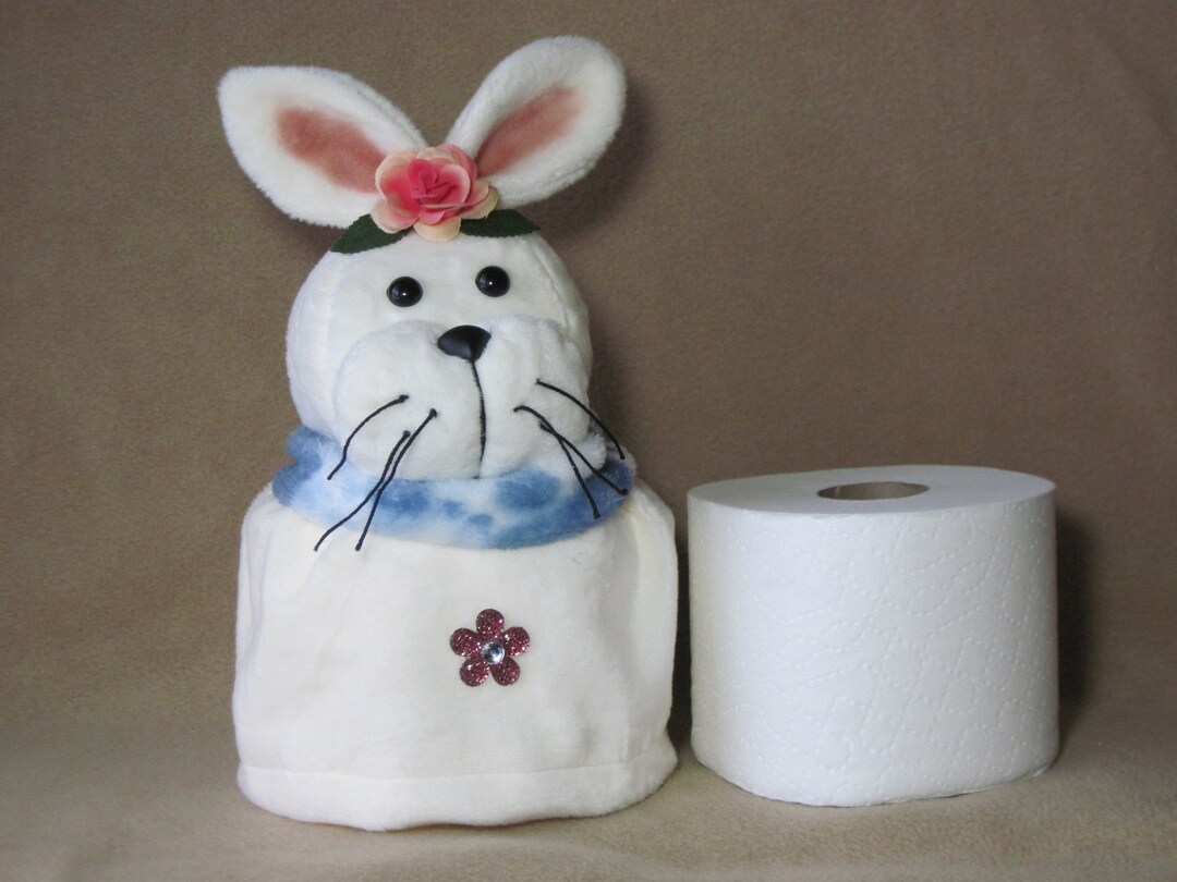 Rabbit Pattern: "bunny Toilet Paper Roll Cover" - #431 - Etsy
