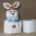 Rabbit Pattern: bunny Tissue Box Cover 486 - Etsy