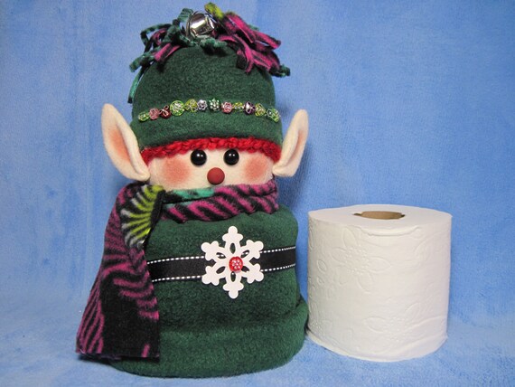 Elf Toilet Paper Roll Cover - Etsy