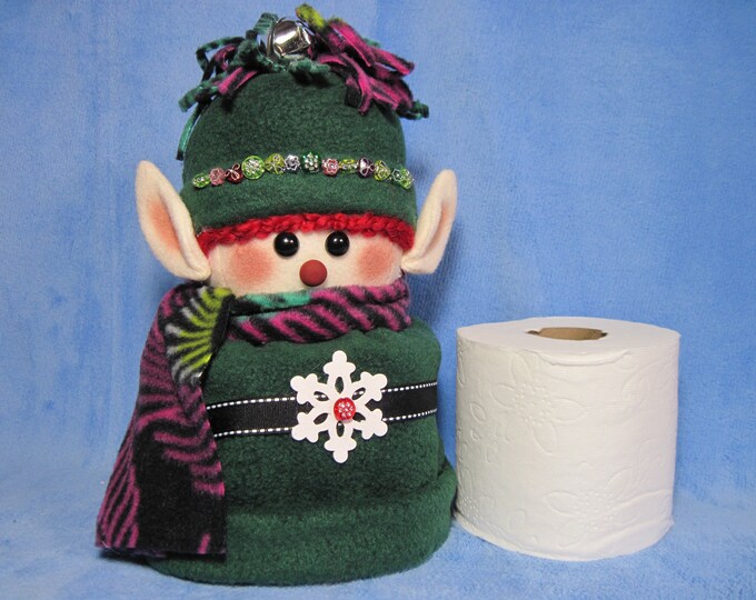 Elf Toilet Paper Roll Cover - Etsy