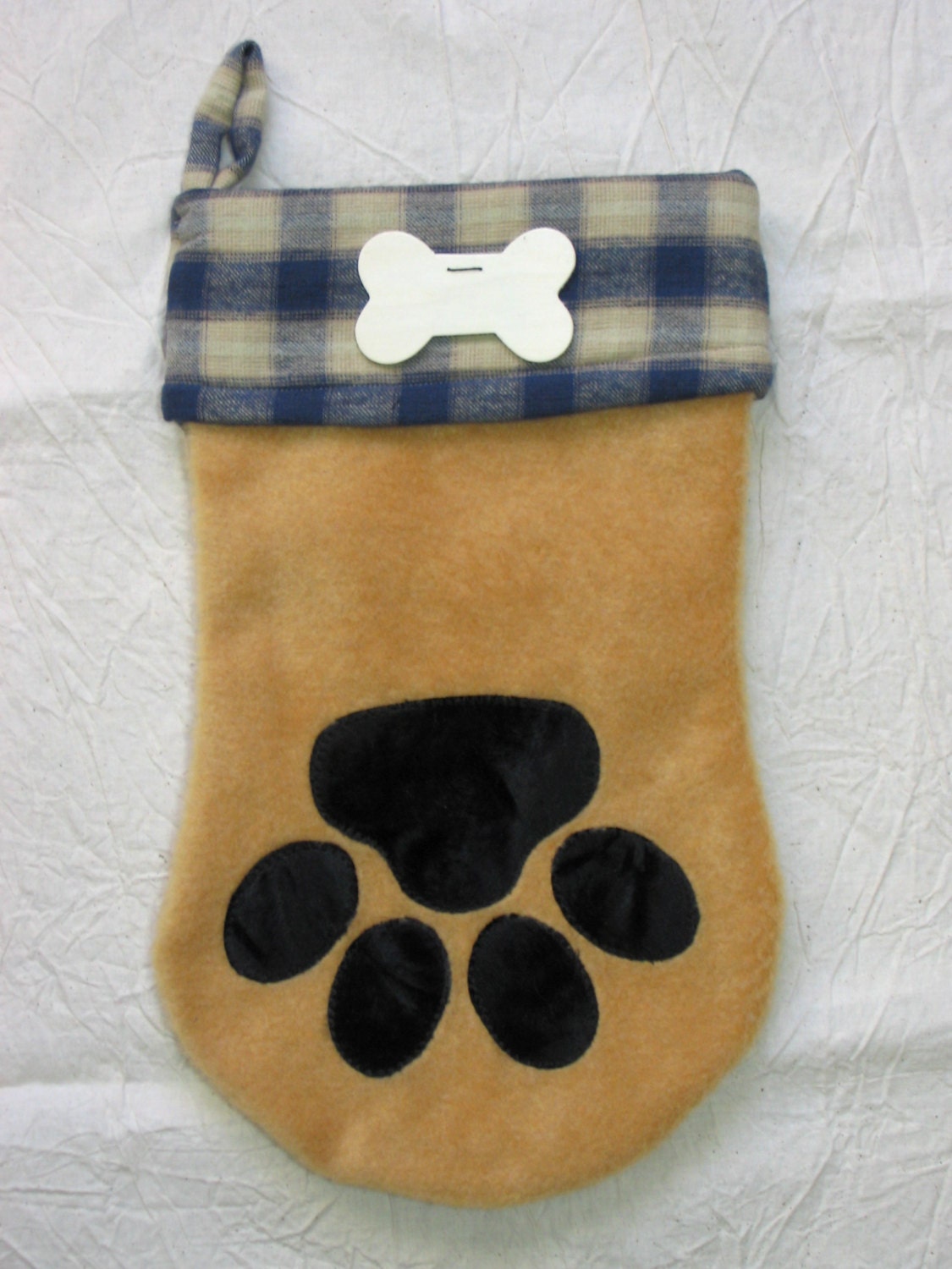 Christmas dog stocking pattern: Santa Paws 403 | Etsy