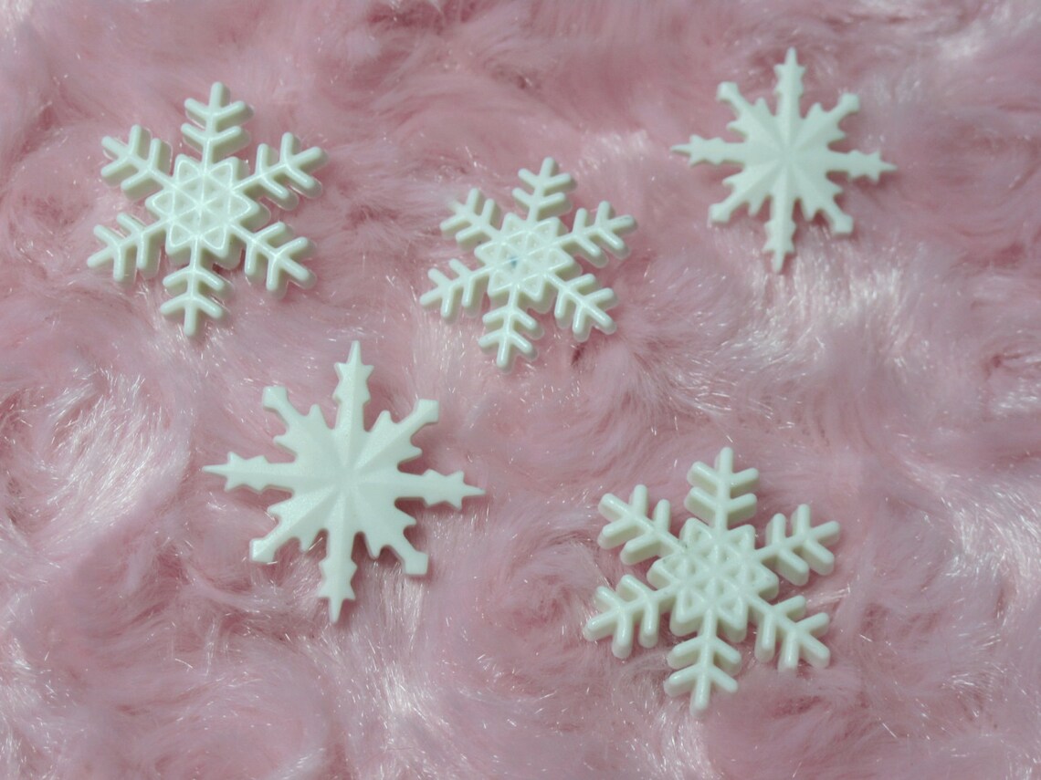 Snowflake Buttons 501 | Etsy