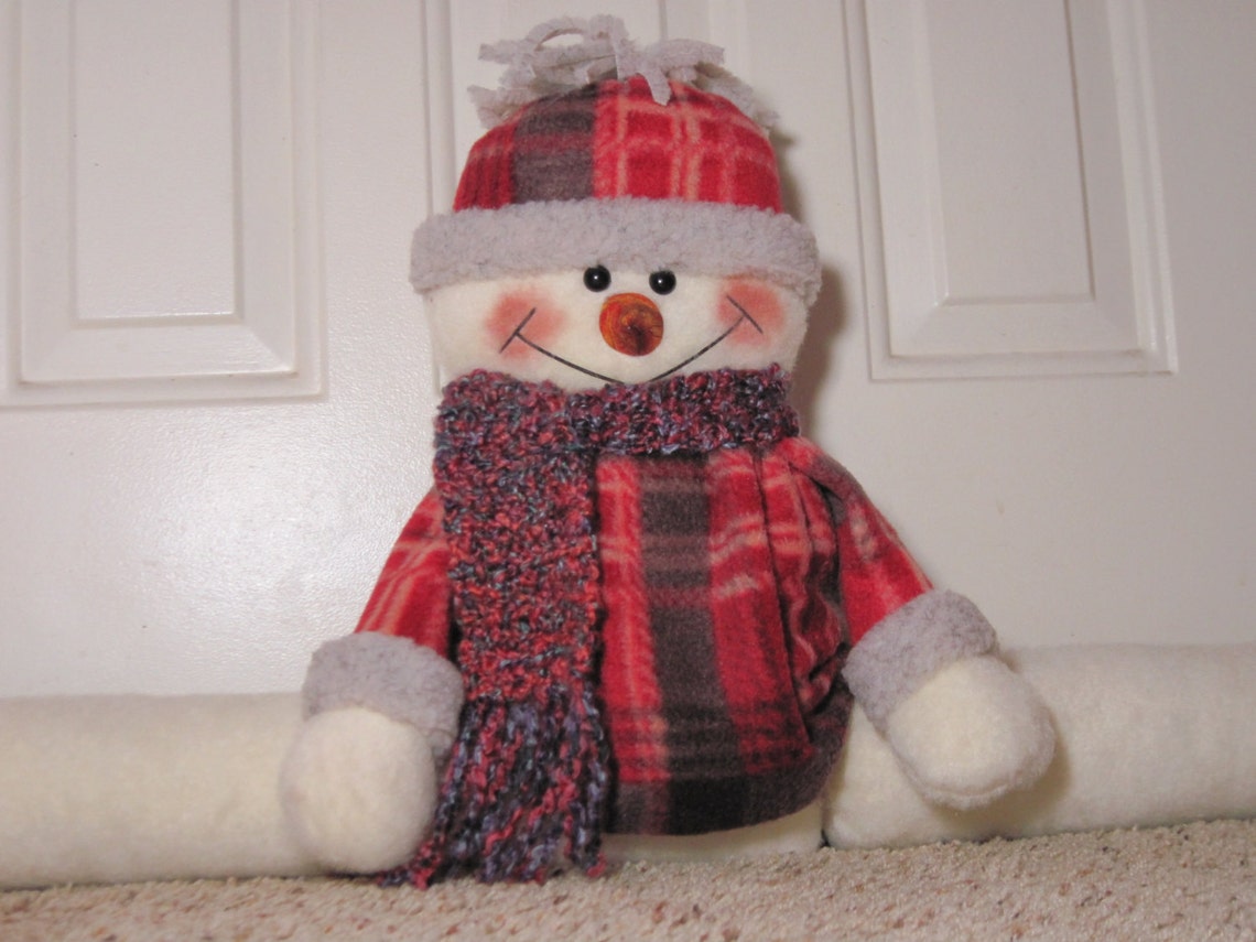 Snowman PATTERN: snowman Draft Stopper 662 - Etsy