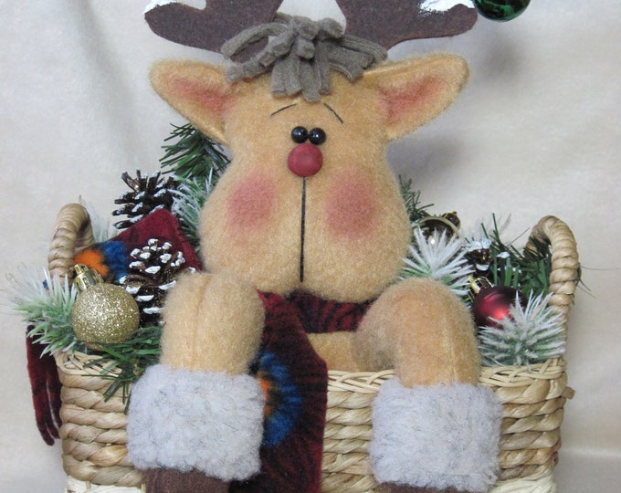 Reindeer Pattern: "reindeer Draft Stopper" - #663 - Etsy Canada