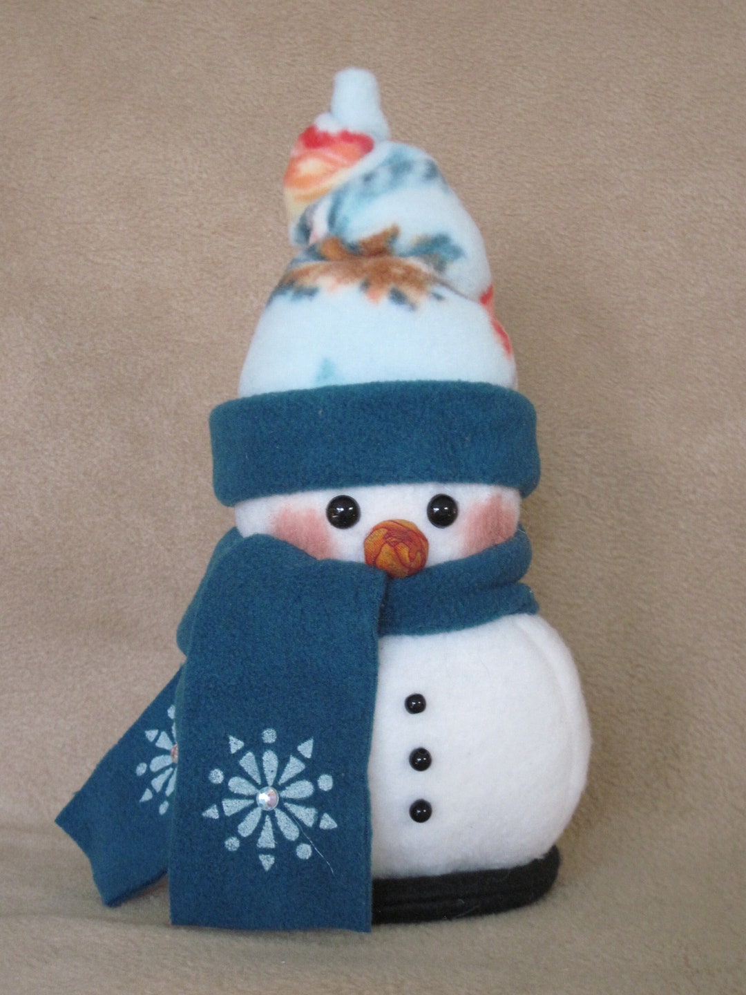 Snowman Pattern: "bundled Up" - #442 - Etsy