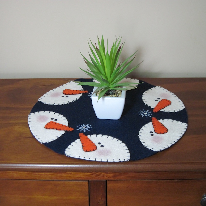 Appliqued Table Topper - Etsy