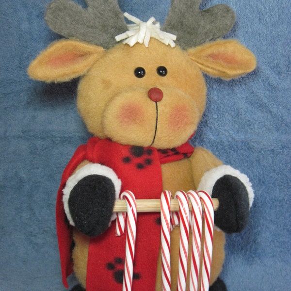 Reindeer Candy Cane - Etsy