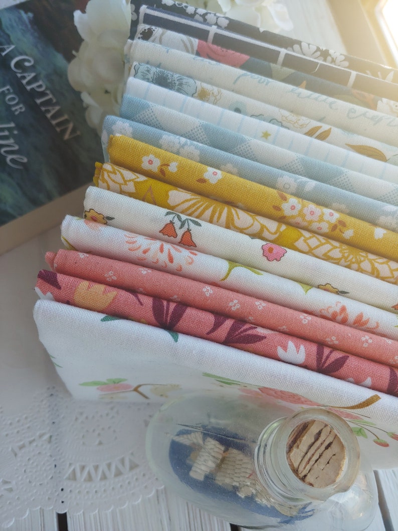 Miss Caroline Gray Fat Quarter Bundle Custom Bundle - Etsy