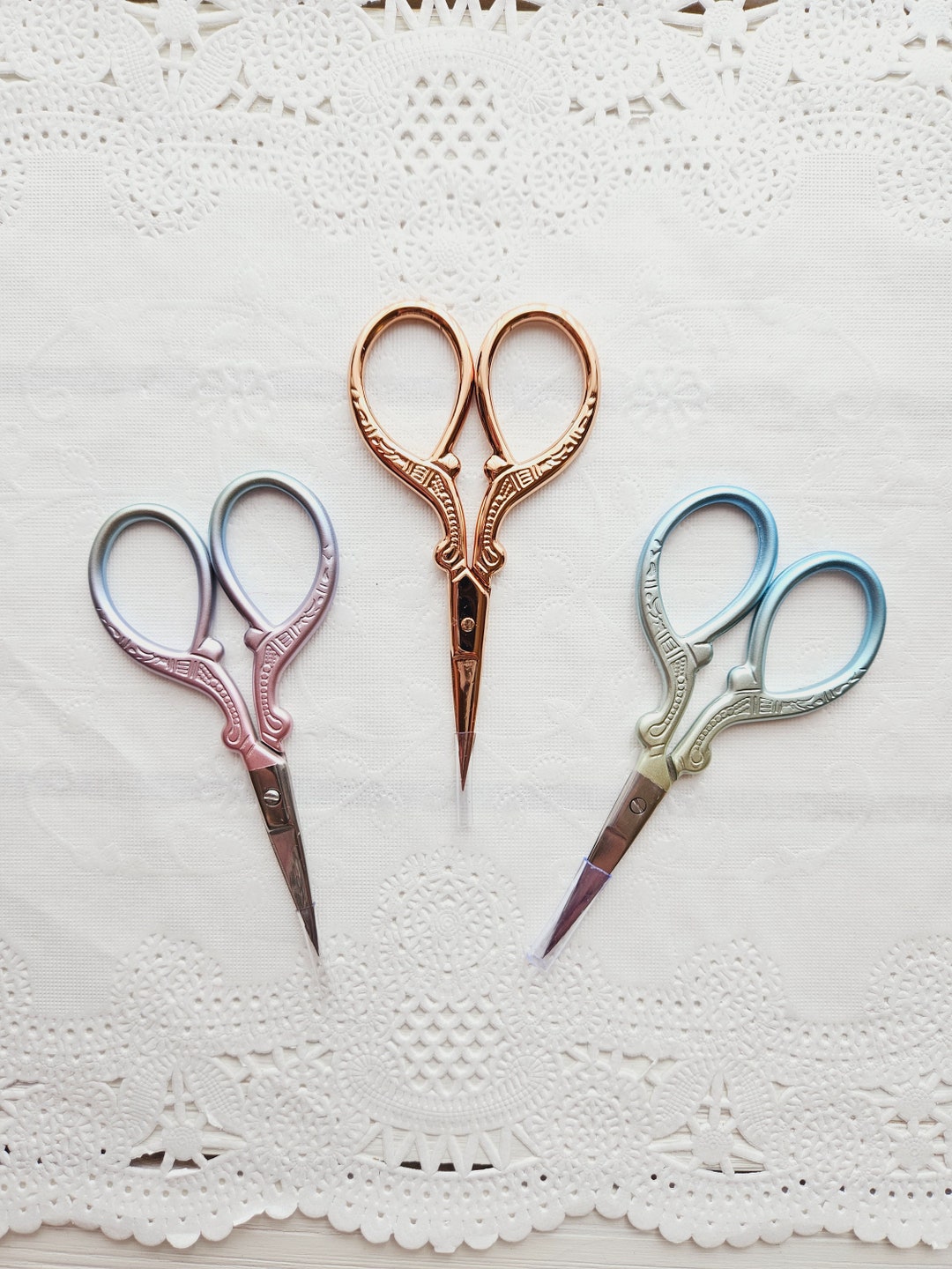 Mermaid - Vintage Embroidery Scissor - Etsy